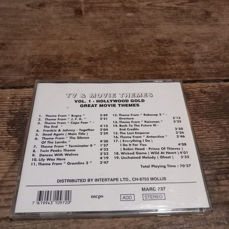 TV & Movie Themes CD Vol. 1 - Hollywood Gold (Gebraucht) in ...