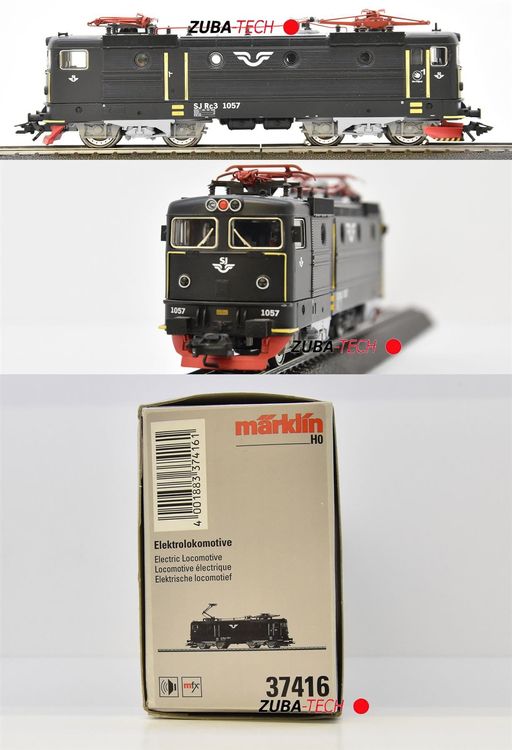 Märklin 37416 E-Lok Reihe Rc 3 SJ H0 WS (Neu (gemäss Beschreibung)) in ...