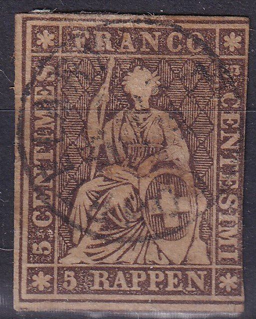 Strubel 22G mit V-O, dunkelbraun | Kaufen auf Ricardo