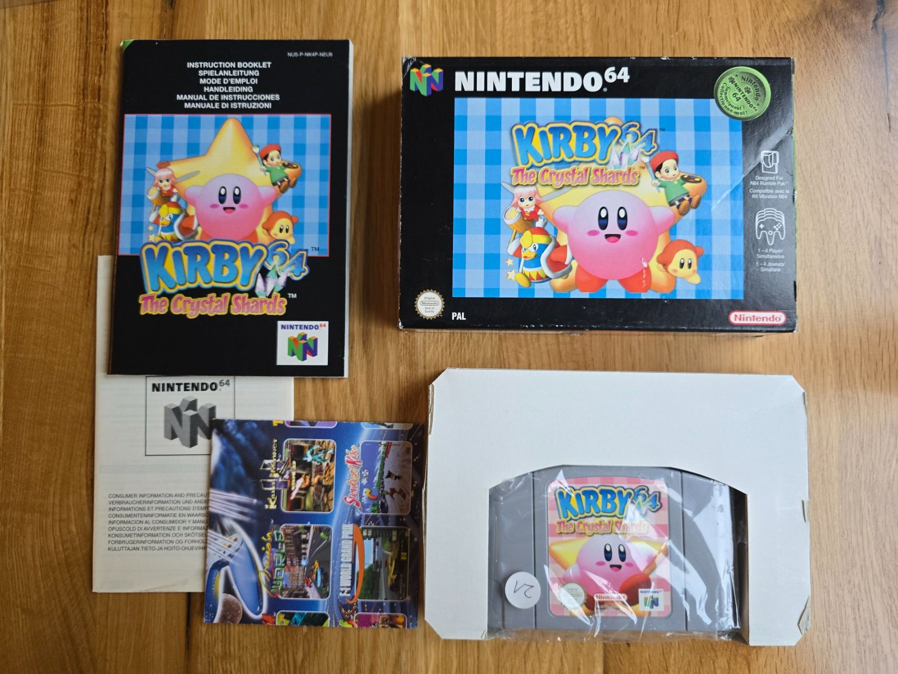 Nintendo64/Kirby 64 The Crystal Shards/OVP/Top (Gebraucht) in Sursee ...