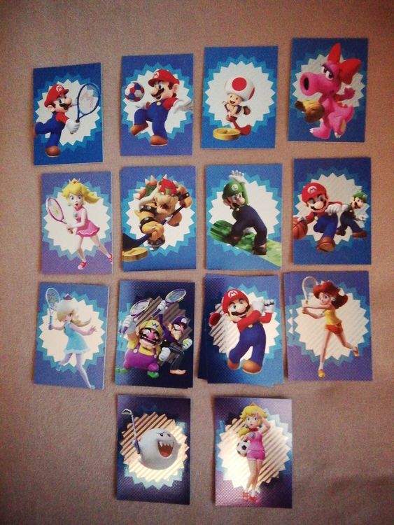 Panini Sammelkarten Super Mario Sport Card (Neu (gemäss Beschreibung ...