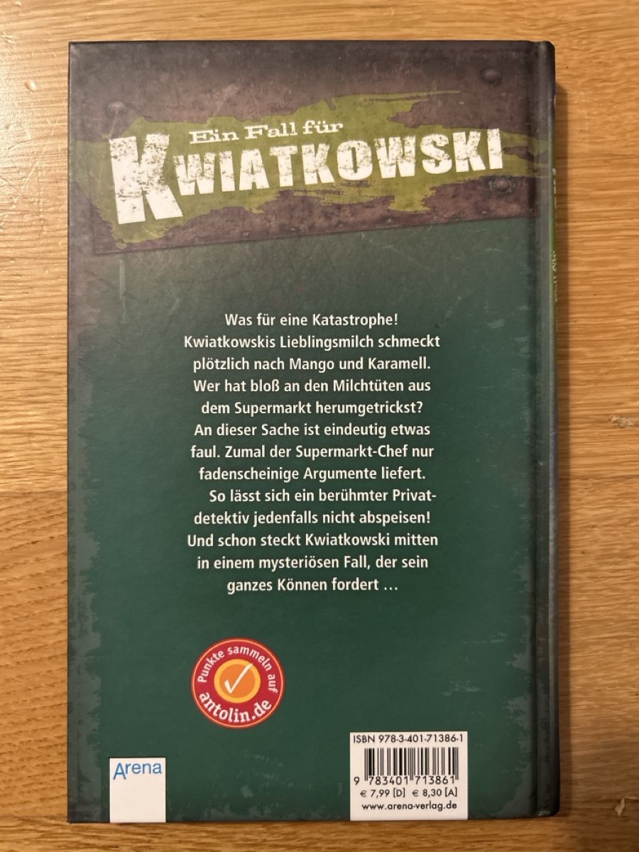 Ein Fall für Kwiatkowski: Milchtüten-Alarm! (Gebraucht) in Grüt (Gossau ...