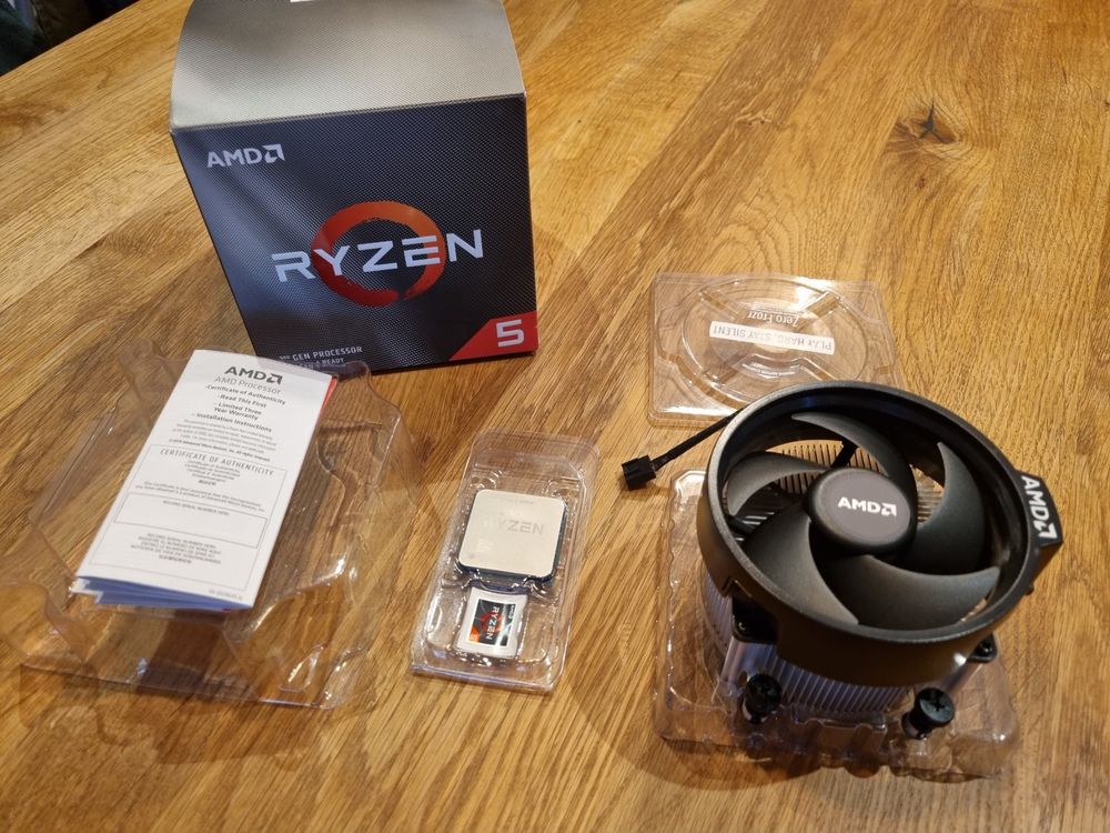 AMD Ryzen 5 3600X inkl. Wrait Kühler OVP | Kaufen auf Ricardo