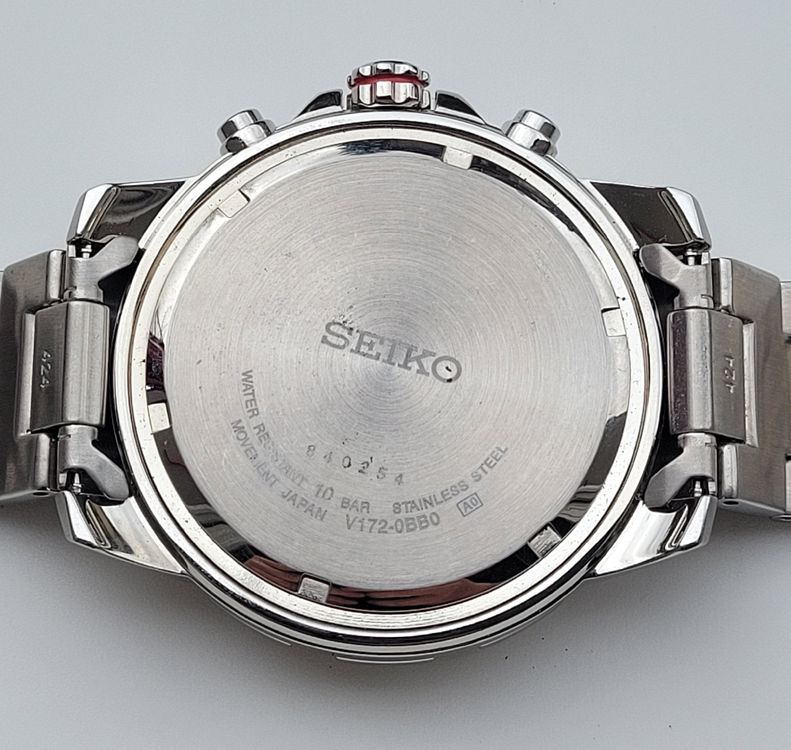 SEIKO SOLAR CHRONOGRAPH V172-0BB0 44mm | Kaufen auf Ricardo