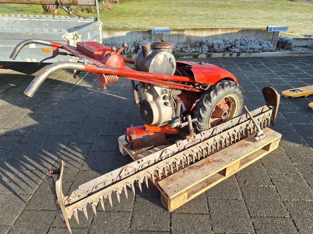 BUCHER K3 Motormäher 2 Stück Messer Balkenmäher (Gebraucht) in Auw für ...