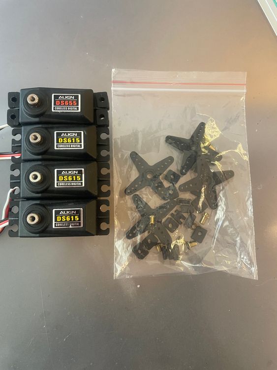 Align Servo-Set 3x DS615 + 1x DS655 (Gebraucht) in Hinwil für CHF 117 – mit Lieferung auf ...