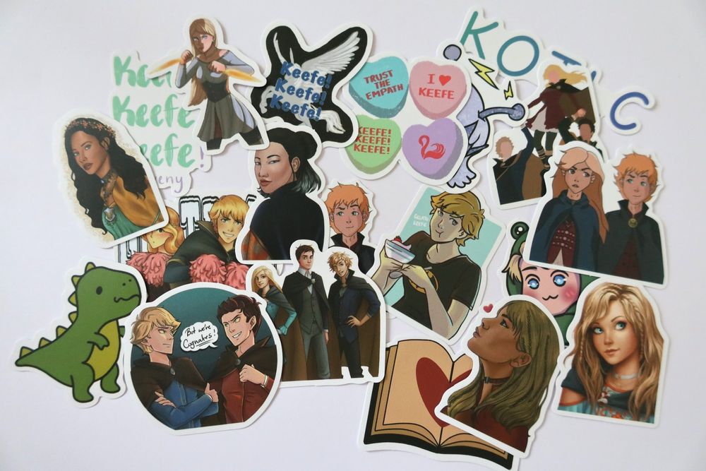 Buch-Sticker Keeper of the Lost Cities KOTLC Foster Keefe (Neu (gemäss ...