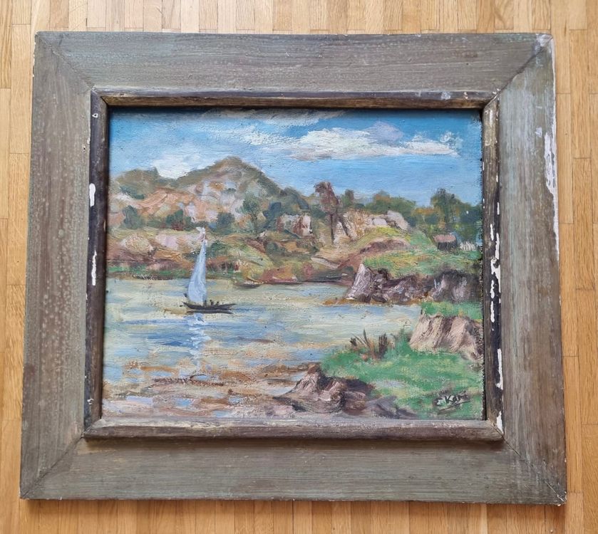 Ölbild von Eugenio Kori, signiert | Kaufen auf Ricardo