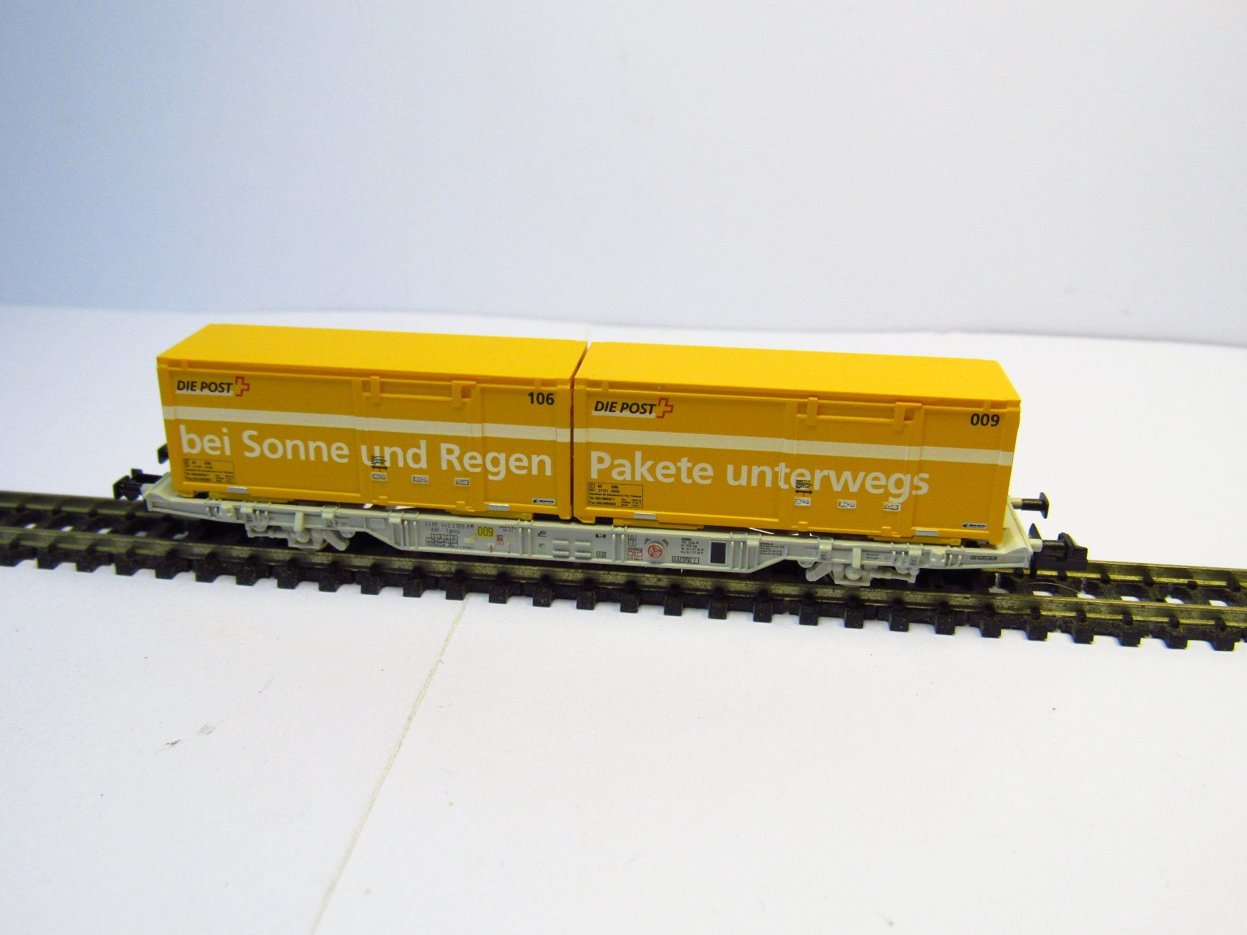 Creanorm 5011 SBB / AAE Postcontainerwagen 2-achsig (Neu (gemäss ...