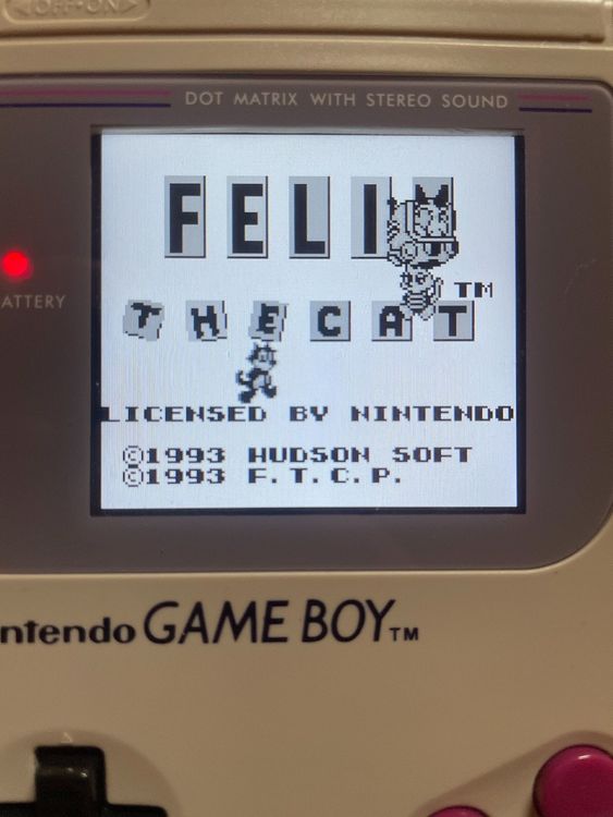 Felix the cat gameboy (Gebraucht) in Perly für CHF 50 – mit Lieferung ...