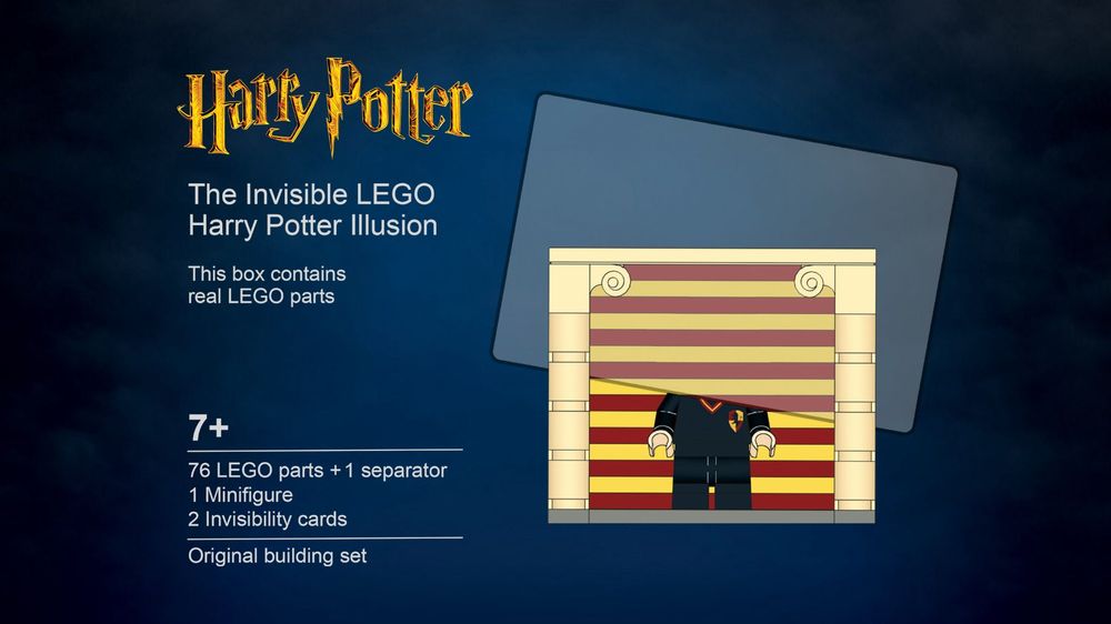 LEGO The Invisible Harry Potter Illusion Minifigure | Kaufen auf Ricardo