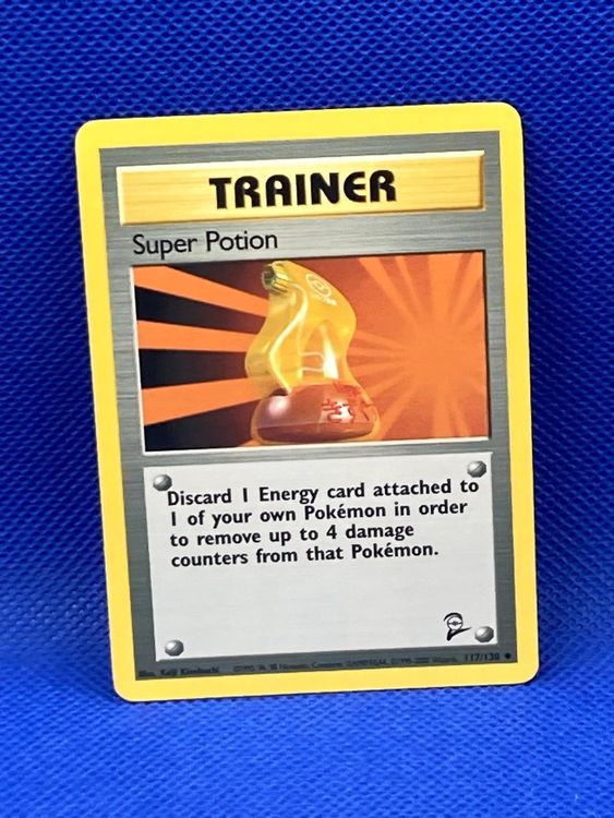 Pokemon BASE SET 2 / Super Potion 117 / 130 EN Trainer (GD) | Comprare ...