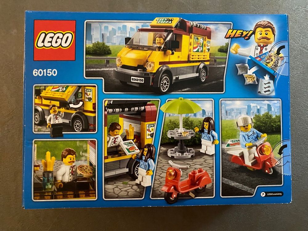 LEGO City 60150 - Pizzawagen - 249 Teile | Kaufen auf Ricardo