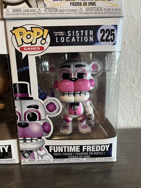 Funtime Freddy (Five Nights at Freddies / fnaf) Funko Pop (Neu (gemäss ...
