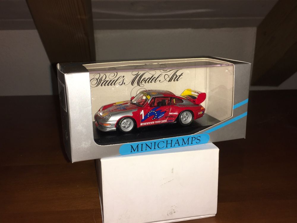 Porsche 911 993 Supercup 1995 VIP Car 1/43 Minichamps (Neu (gemäss ...