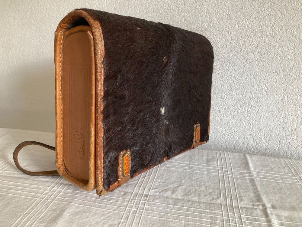 Schulsack Vintage Leder | Kaufen auf Ricardo