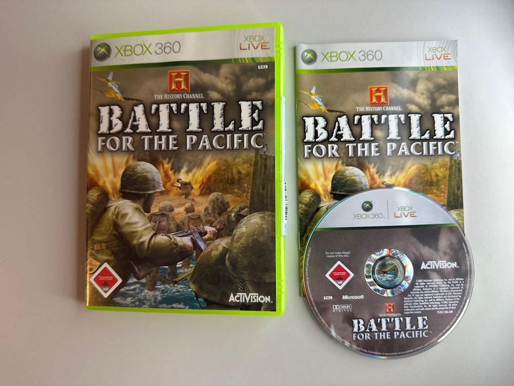 The history channel Battle for pacific - Xbox 360 (Gebraucht) in St ...