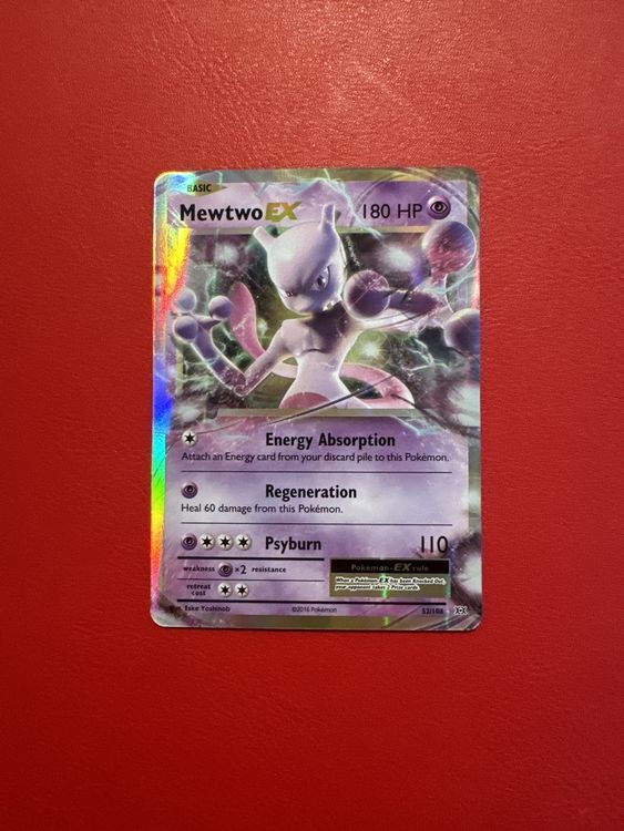 Mewtwo EX 206 Promo Fullart mega schön Fanliebling Top | Kaufen auf Ricardo