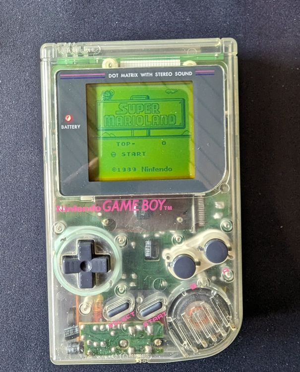 Game Boy Transparent mit 4 Spielen (Gebraucht) in Frauenfeld für CHF ...