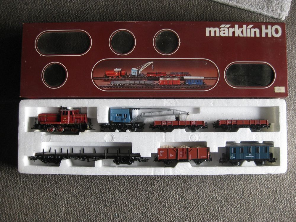Märklin 2853 Set, Lokomotive, Kranwagen, usw. (Gebraucht) in Heimberg ...