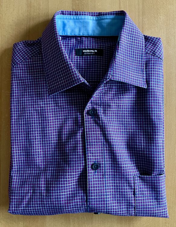 Kurzarmhemd Walbusch Extraglatt 41/42 Comfort Fit | Kaufen auf Ricardo