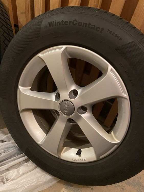 Audi Q3 Original Winterfelgen mit Pneus 16 Zoll | Kaufen auf Ricardo