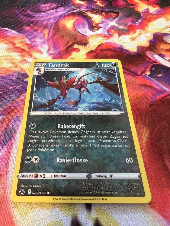 Tandrak (CRZ 082) / Reverse Holo / Zenit der Könige (Neu (gemäss ...