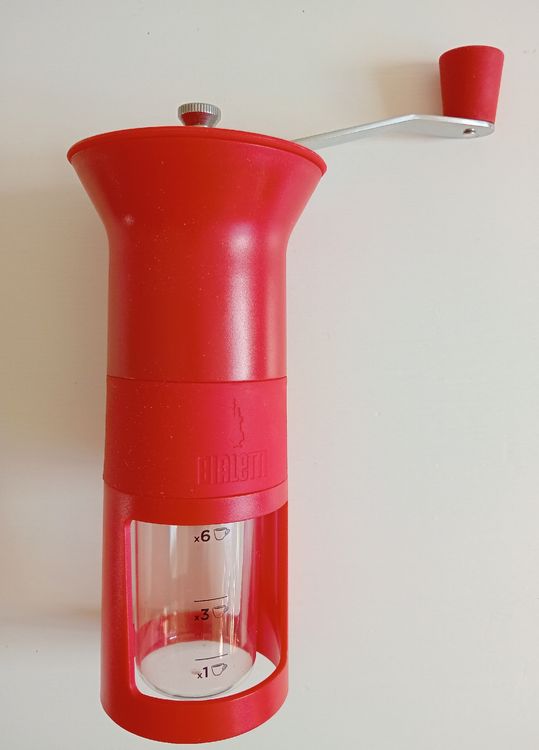 Coffee grinder Bialetti red | Kaufen auf Ricardo