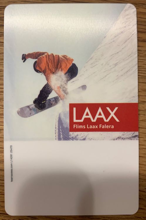 Ski Pass LAAX - Tageskarte (Neu und originalverpackt) in Schaffhausen für CHF 65 – mit Lieferung ...