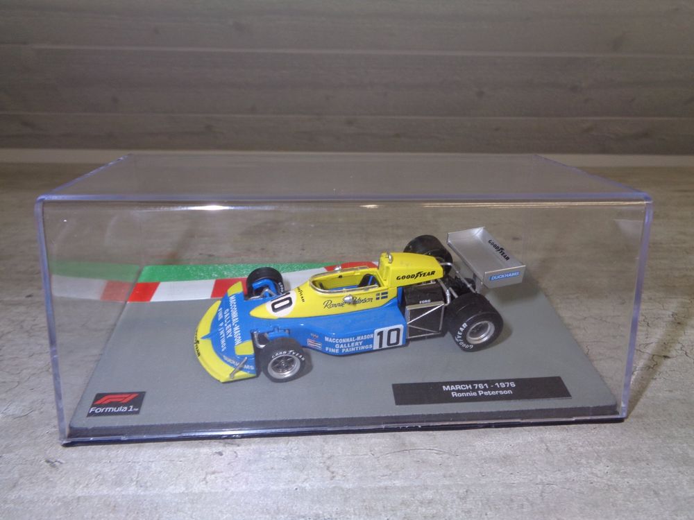 Altaya 1:43 F1 March 761 1976 Ronnie Peterson (Neu und originalverpackt) in Reconvilier für CHF ...