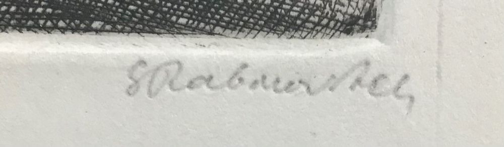 Gregor RABINOVITCH (1884-1958) Radierung Handsigniert (Gebraucht) in ...