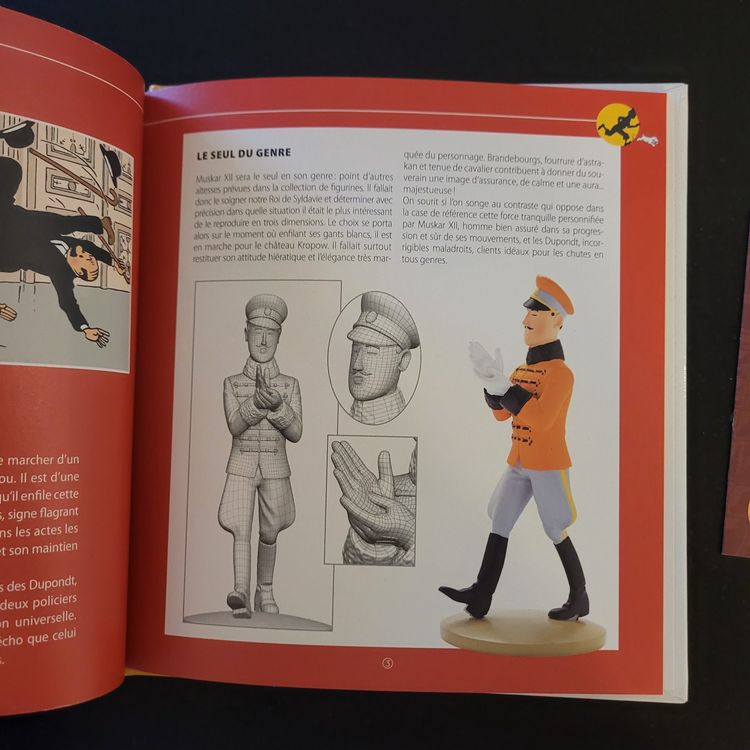 Livre Et Figurine Collection Tintin Le Roi Muskar (Neu (gemäss ...