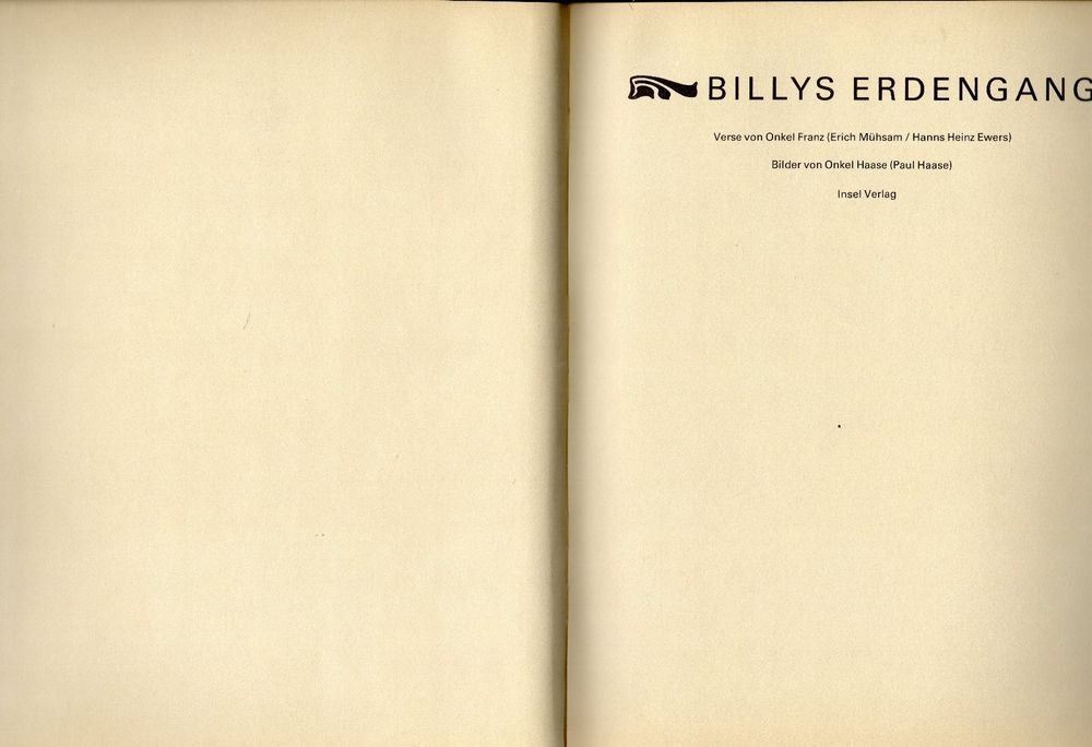 Billy Erdengang Bilder von Onkel Haase ( 1904 ) | Kaufen auf Ricardo