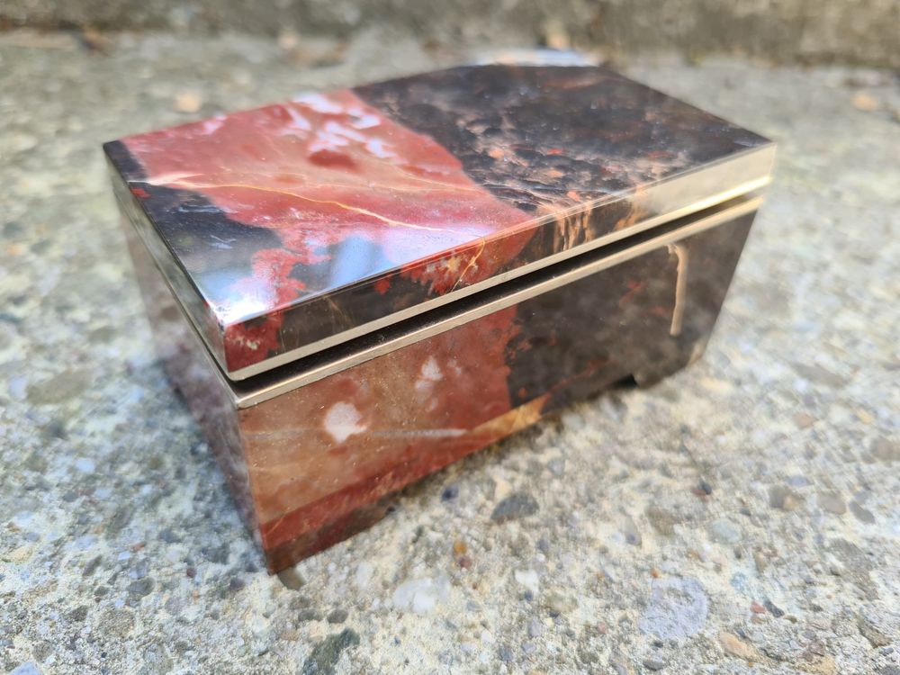 Marmor: Box mit Deckel | Kaufen auf Ricardo