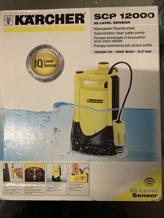 Kärcher Klarwassertsuchpumpe SCP 12000 (Neu und originalverpackt) in ...