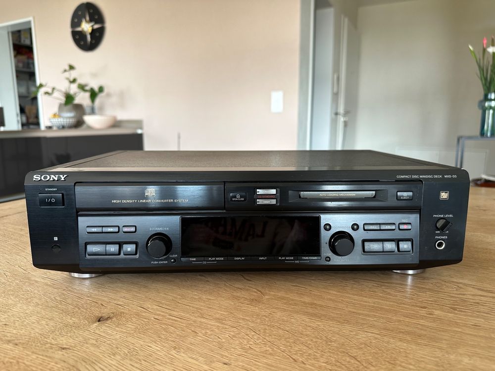 Sony MXD-D3 CD-Player & MiniDisc Recorder Kombigerät | Kaufen auf Ricardo