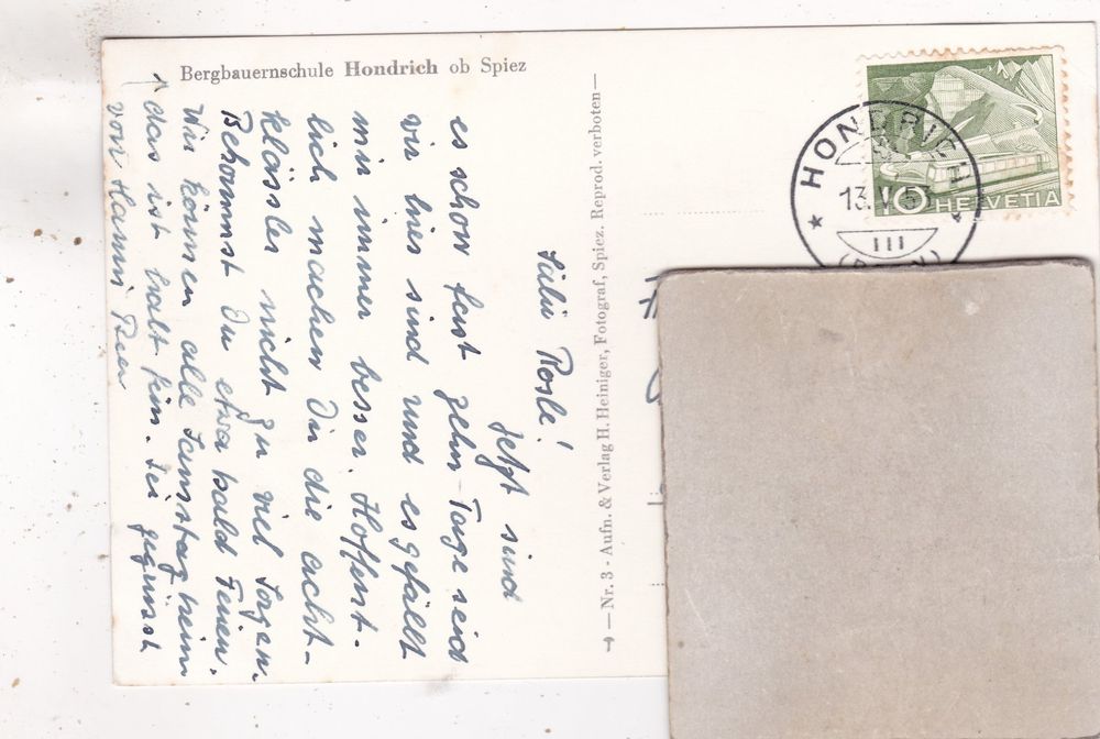 Bergbauernschule Hondrich ob Spiez 1953 (Gebraucht) in Herisau für CHF 1 – mit Lieferung auf ...