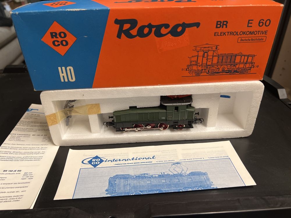 Roco HO E-Lokomotive BR E 60 04129B (i1) (Gebraucht) in Rorschach für ...