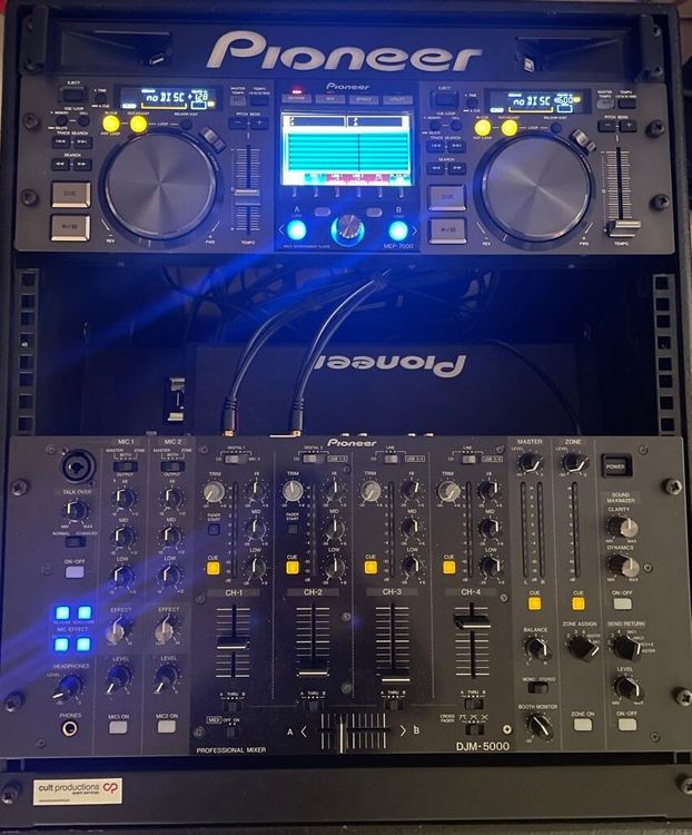 Pioneer DJ Contoller MEP 7000 und Mixer Pioneer DJM 5000 (Gebraucht) in ...