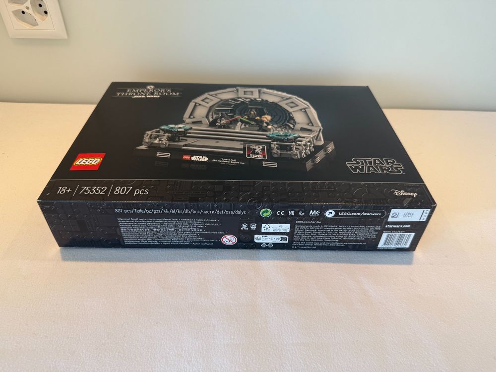 75352 Neu & OVP Lego Star Wars Emperor's Throne Room Diorama (Neu und ...