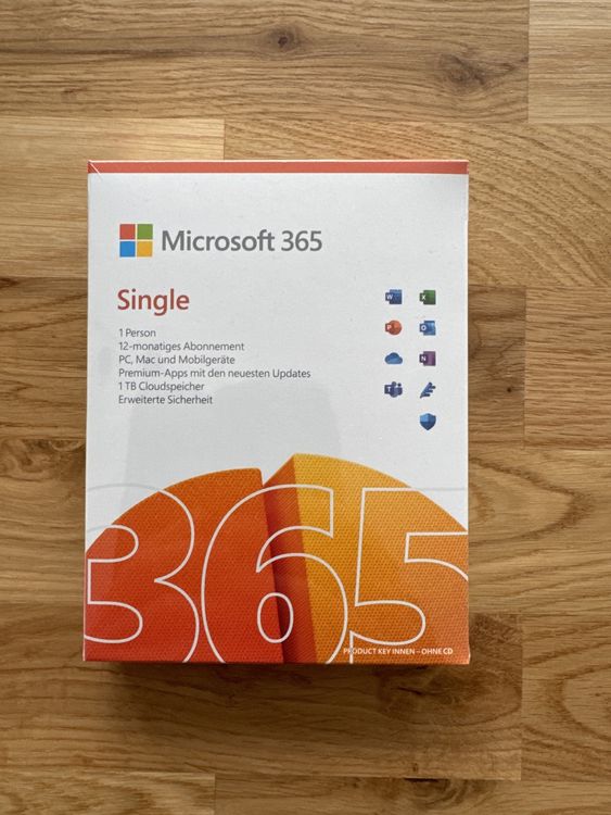 Microsoft 365 Single OVP (Neu und originalverpackt) in Chur für CHF 26 ...