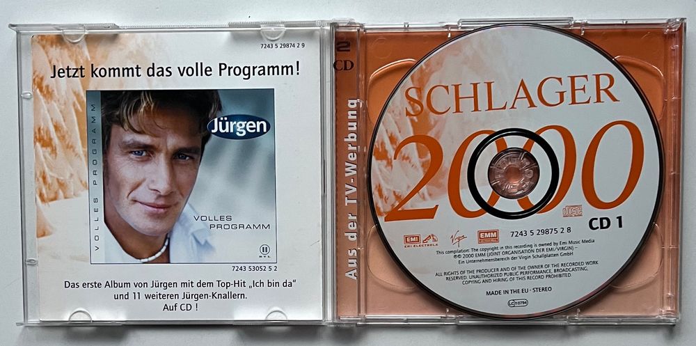 Die Schlager-Hits des Jahres 2000 (2 CDs) (Gebraucht) in Näfels für CHF ...