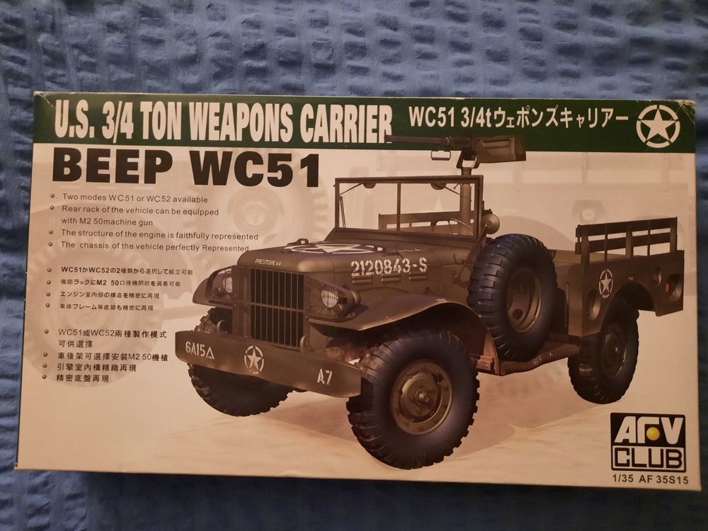 DODGE WC-51 Modell 1:35 AFV CLUB | Kaufen auf Ricardo