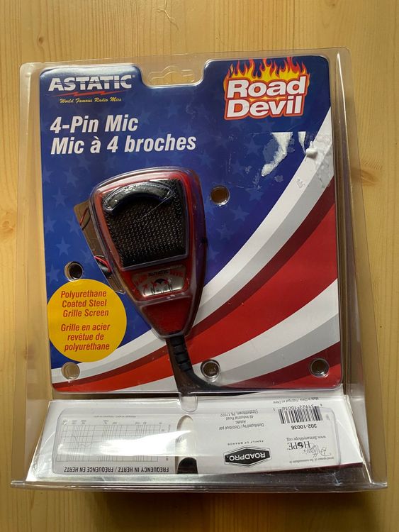 Astatic Road Devil Verstärkermikrofon (Neu und originalverpackt) in ...