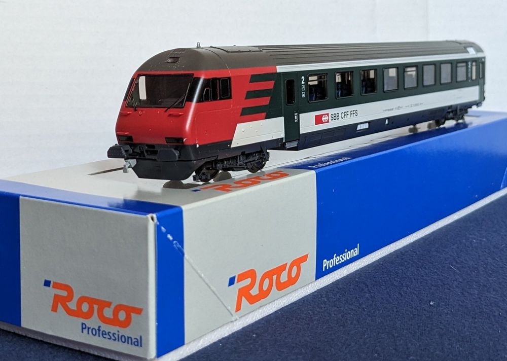 Roco (45913-A) SBB-CFF Voiture-pilote VU4 (Neu und originalverpackt) in Léchelles für CHF 125 ...