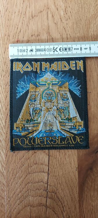 IRON MAIDEN Patch/Aufnäher Powerslave!! KULT!! | Kaufen auf Ricardo