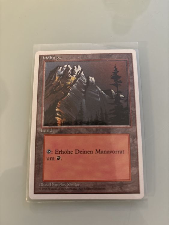 Magic Karte Gebirge Revised NM/M Top Zustand! (Gebraucht) in Anglikon ...