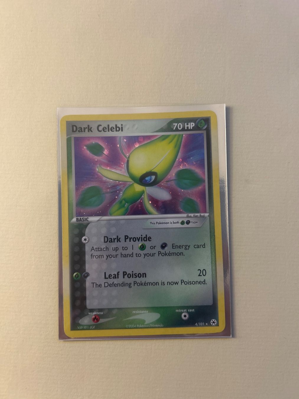 Dark Celebi/ Dunkles Celebi Holo - Ex Hidden Legends (Gebraucht) in ...