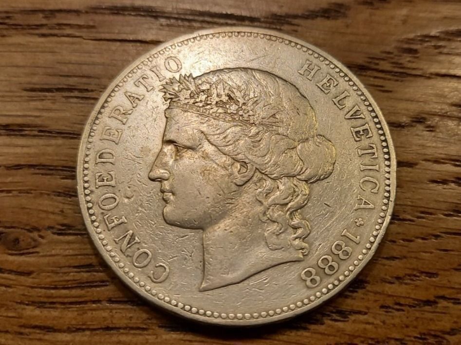 5 Franken 1888, SELTEN, VORZÜGLICH | Kaufen auf Ricardo