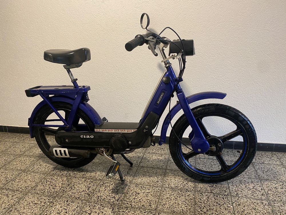 Piaggio Ciao Mofa blau mit Ausweis | Acheter sur Ricardo
